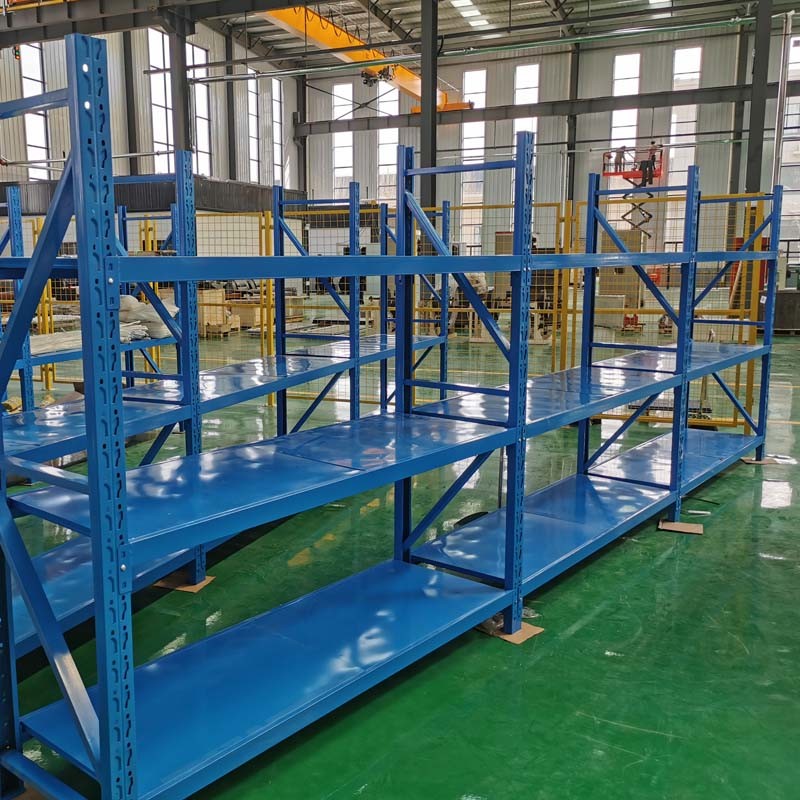 Customized Supermarket Steel Racks for Warehouse Storage