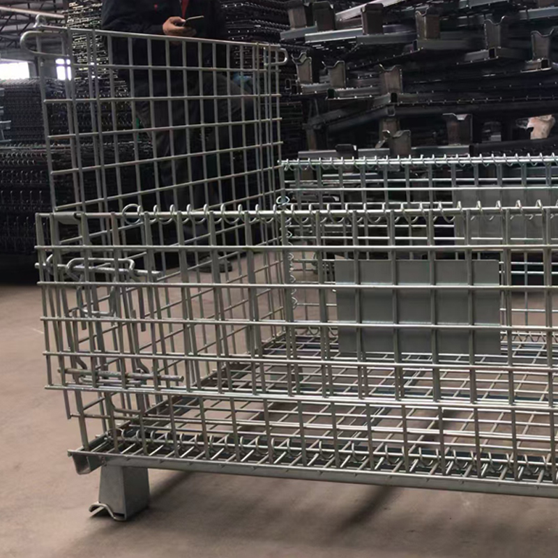High-Strength Steel Storage Cage with 500kg Load